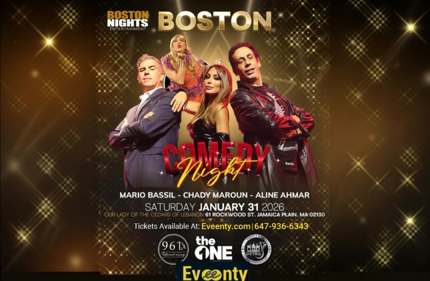 Eveenty - Tickets for Comedy Night by Mario Bassil, Chady Maroun ...