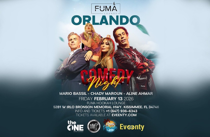 Eveenty - Tickets for Comedy Night by Mario Bassil, Chady Maroun ...